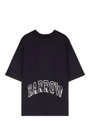BARROW BARROW Smiley Face-print T-Shirt