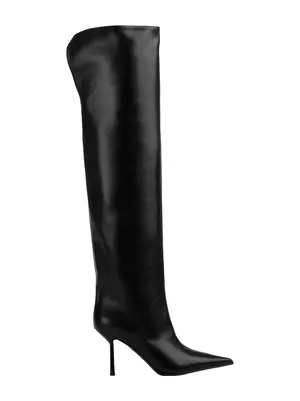 LE SILLA Bella 120mm Leather Boots - Black