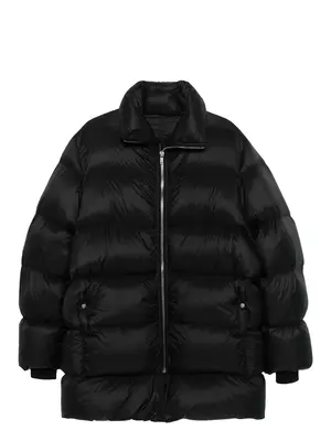 Rick Owens Turtle Raincoat - Black