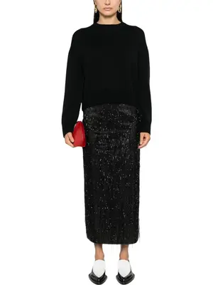 Fabiana Filippi Merino-wool Sweater - Black