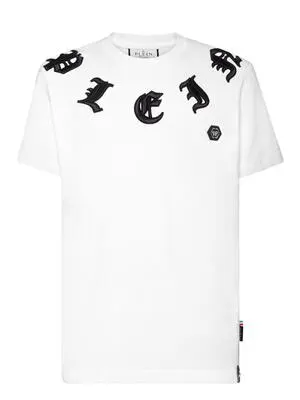 Philipp Plein Ss Gothic Plein T-shirt - White