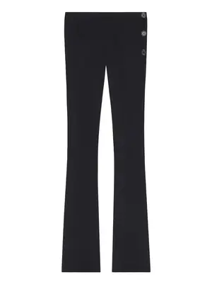 COURREGES Oblique Tailored Trousers - Black