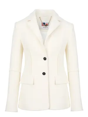 Ports 1961 Single-breasted Blazer - White