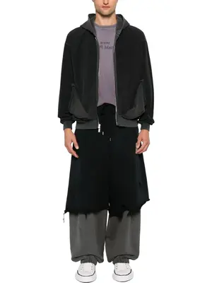 Mihara Yasuhiro Layered Track Pants - Black