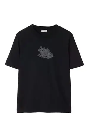 Burberry Paisley Ekd T-shirt - Blue