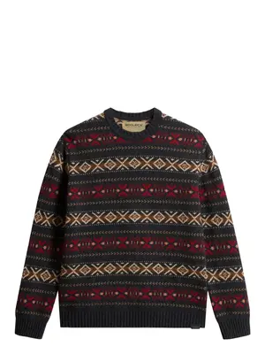 Woolrich Fair Isle Knitted Sweater - Brown