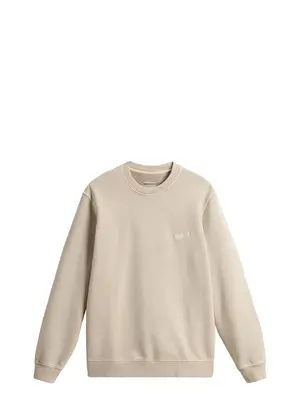 Woolrich Logo-embroidered Sweatshirt - Neutrals