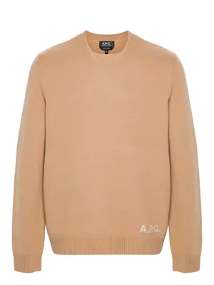 A.p.c. Intarsia-knit Sweater - Neutrals