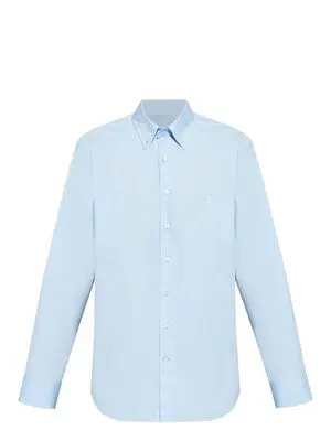 Etro Logo-embroidered Shirt - Blue