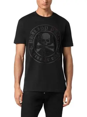 Philipp Plein Ss Skull&bones T-shirt - Black