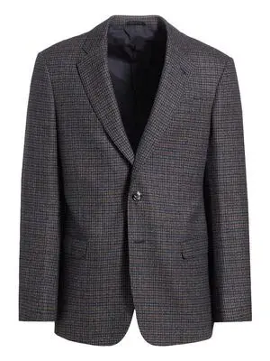 GIORGIO ARMANI Check Wool & Cashmere Jacket