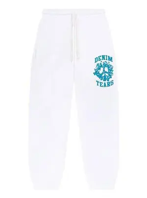 DENIM TEARS Denim University Sweatpants - White