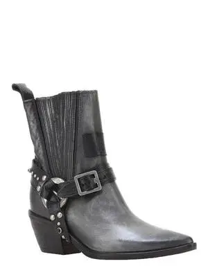 A.S.98 Colby Moto Boots - Pewter