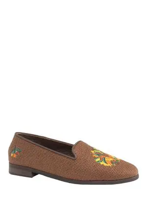 BYPAIGE ByPaige Needlepoint Loafer Brown