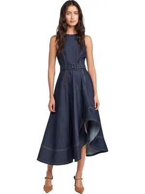 Cinq À Sept Zelda Denim Dress - Indigo