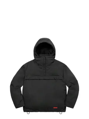 Supreme Hooded Down Pullover - Black
