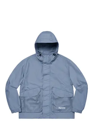 Supreme Mesh Pocket Cargo Jacket - Blue