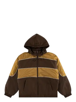 Supreme Sports Piping Puffy Jacket - Brown