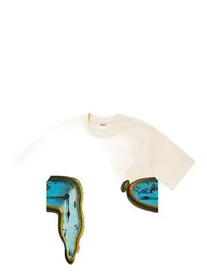 Supreme The Persistence Of Memory Tee 'natural - Cream
