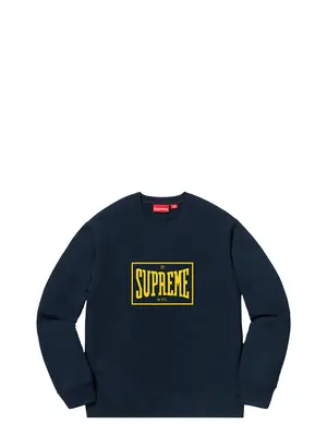 Supreme Warm Up Crewneck - Blue