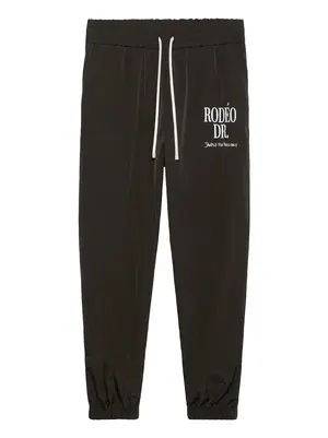 1989 STUDIO Nylon Trackpants Rodeo - Brown