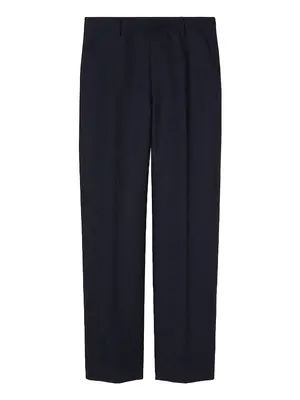 Gucci Gg Wool Pant - Blue