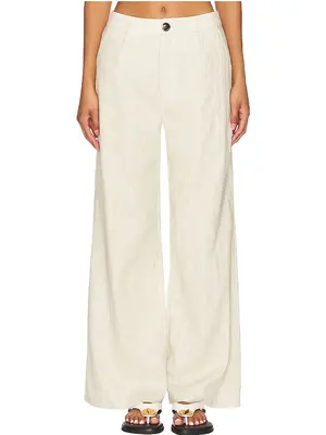 SNDYS Hale Linen Pants - Natural