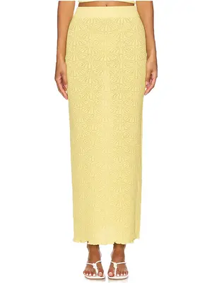SNDYS X Josefina Skirt - Lemon