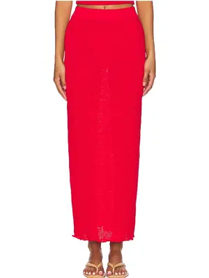 SNDYS X Josefina Skirt - Red