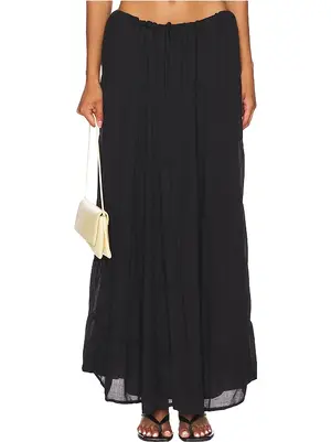 SNDYS Ophelia Maxi Skirt - Black