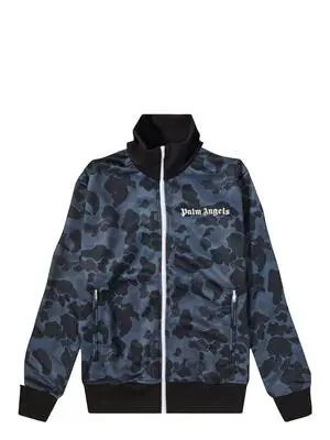 Palm Angels Night Camo Track Jacket - Black/white