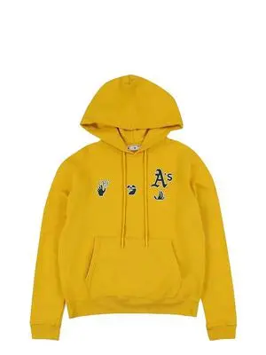 Off-White X Mlb Oakland Athletics Hoodie - Yellow/blue