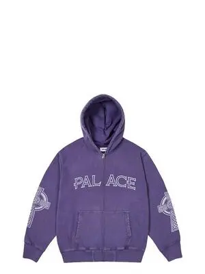 PALACE Celtic Zip Hood - Purp