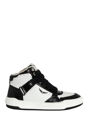 Zadig&Voltaire Wings High-top Sneakers - Black