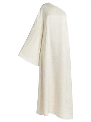 Remain Birger Christensen Printed One-shoulder Maxi Dress - Neutrals