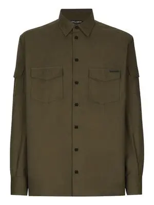 Dolce & Gabbana Buttoned Up Shirt - Grey