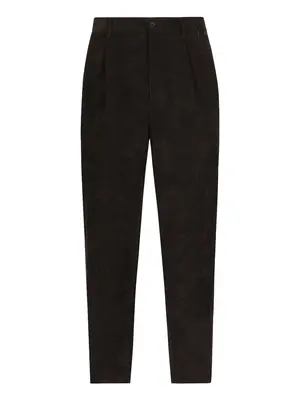 Dolce & Gabbana Corduroy Trousers - Black