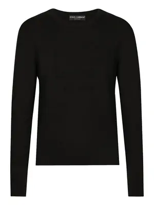 Dolce & Gabbana Dolce & Gabbana Crew-Neck Sweater Black