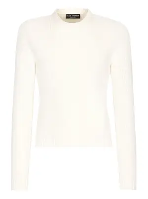 Dolce & Gabbana Crew-neck Jumper - White
