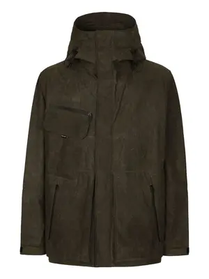 Dolce & Gabbana Hooded Technical-fabric Jacket - Grey