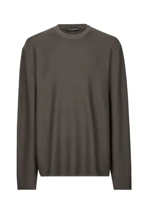 Dolce & Gabbana Crew-neck Sweatshirt - Grey
