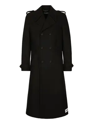 Dolce & Gabbana Double-breasted Coat - Black
