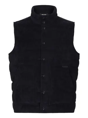 Dolce & Gabbana Corduroy Gilet - Black
