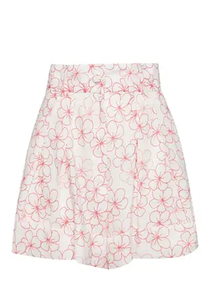 BAMBAH Daisy Cairo Shorts - White