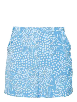 BAMBAH Azalea High-waisted Shorts - Blue