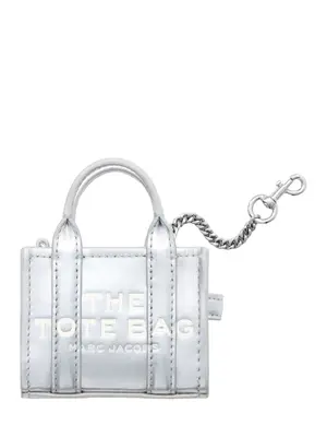 Marc Jacobs The Nano Tote Charm - Silver