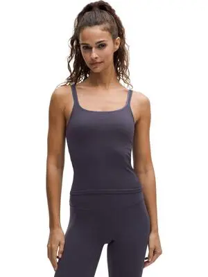 Lululemon Ebb To Street Scoop-neck Cropped Tank Top - Atmospheric Purple/atmospheric Purple