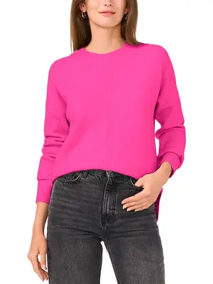 Vince Camuto Center Seam Crewneck Sweater - Paradox
