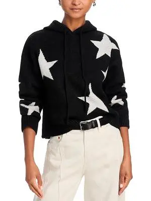 Aqua Star Hoodie Sweater Exclusive - Black/white