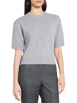 THEORY Theory Cashmere Cropped Sweater
